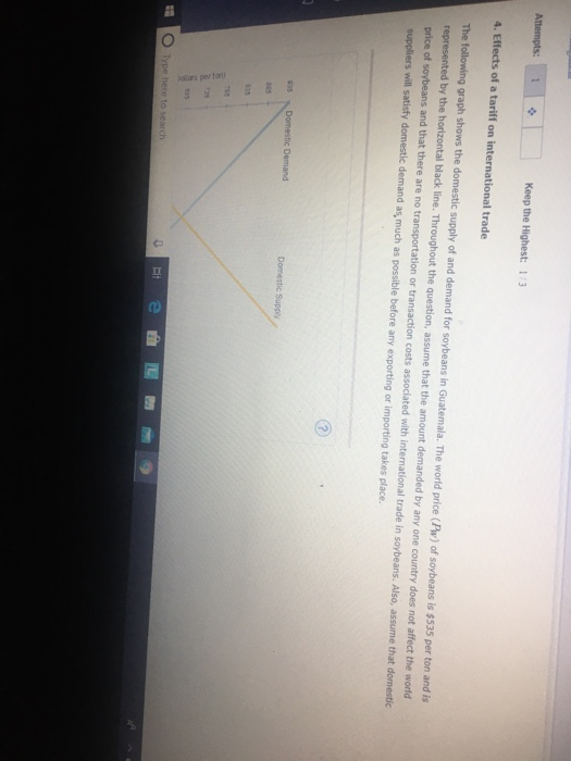 Solved Attempts: 1 Keep the Highest: 113 4. Effects of a | Chegg.com