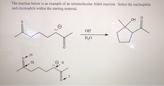 Solved The reaction below is an example of an intramolecular | Chegg.com