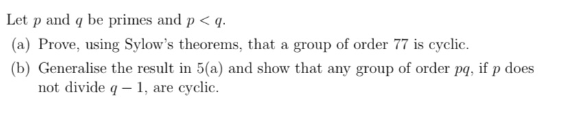 Solved Let p and q be primes and p