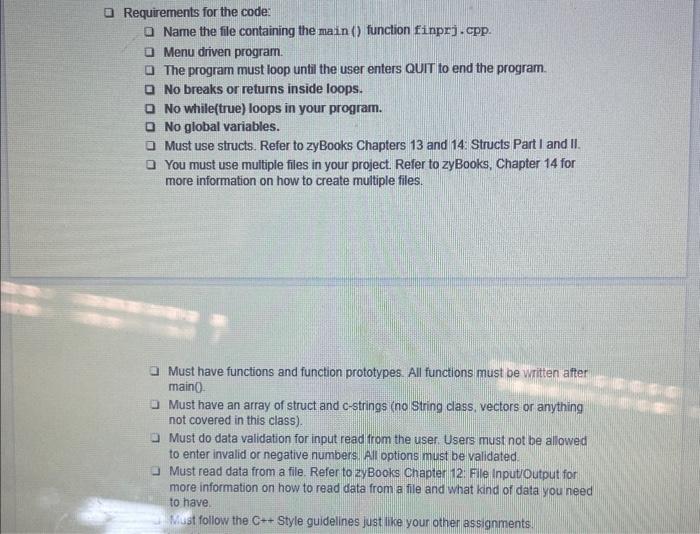 Solved in C++please make a program with multiple that | Chegg.com