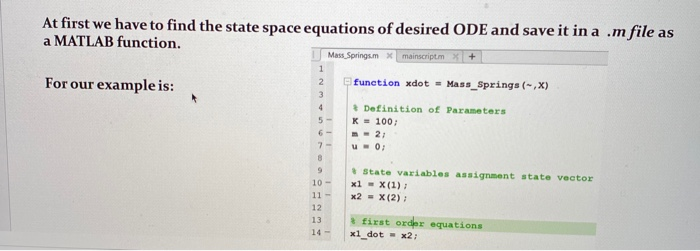 At first we have to find the state space equations of | Chegg.com