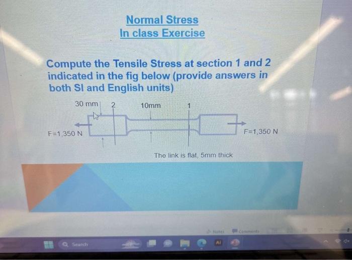 In class example: Construct SF and BM diagrams for | Chegg.com
