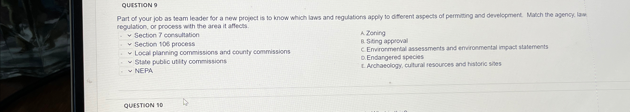 Solved QUESTION 9Part of your job as team leader for a new | Chegg.com