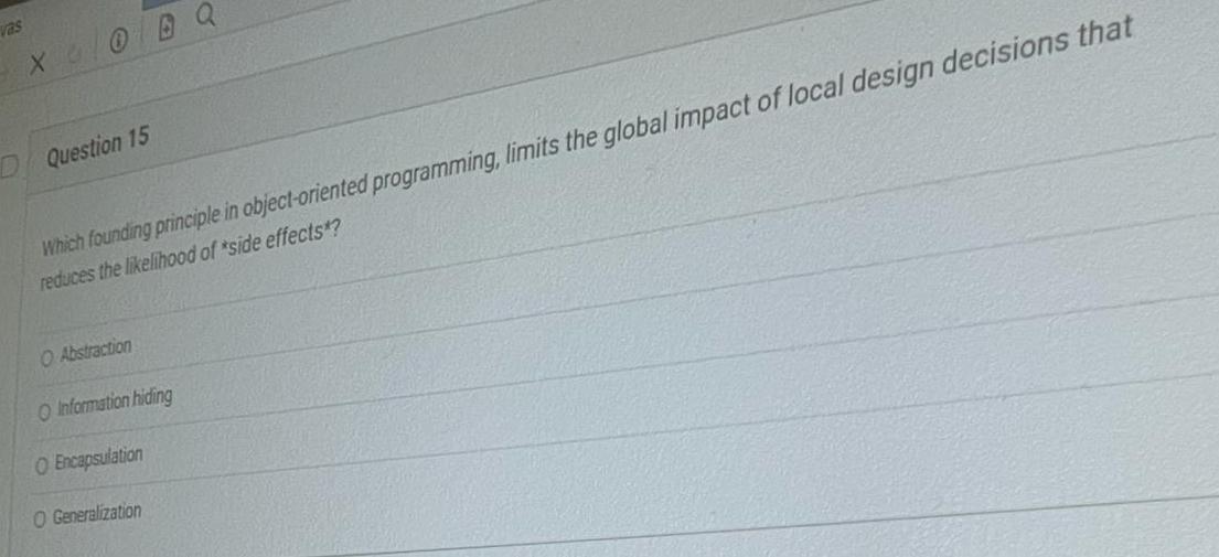 Solved Question 15Which founding principle in | Chegg.com