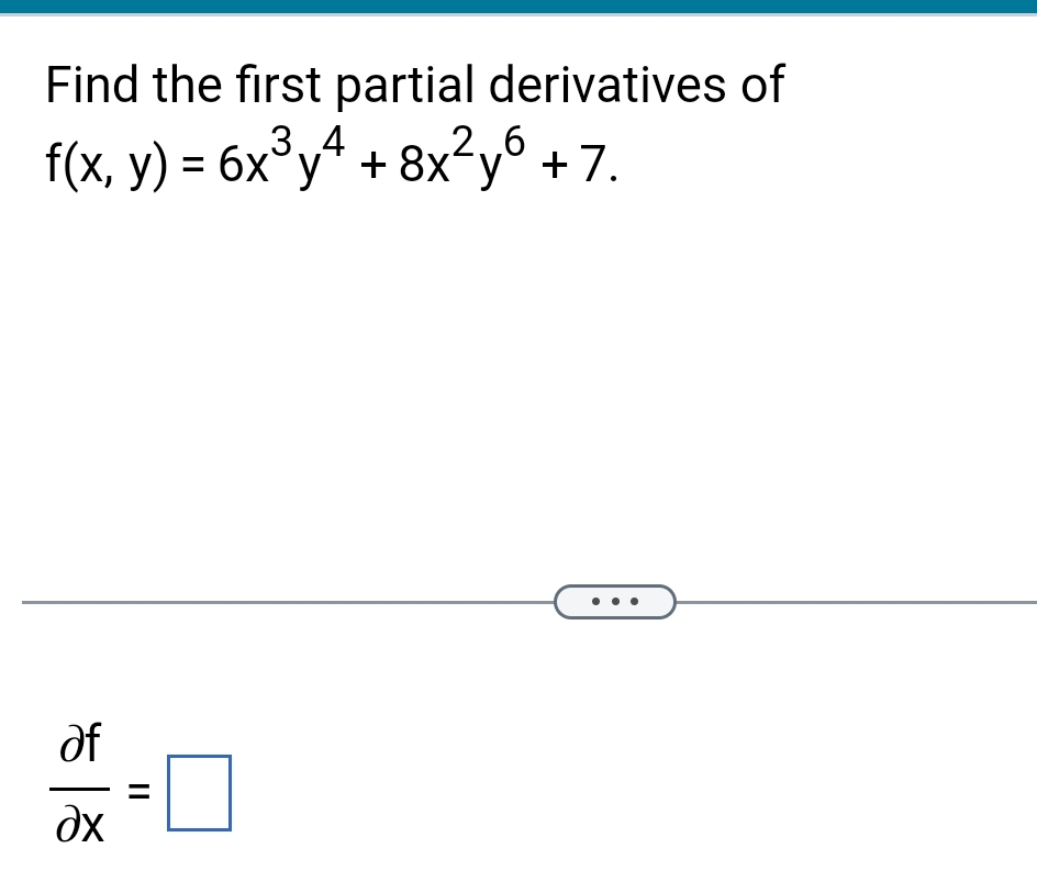 Find the first partial derivatives of | Chegg.com