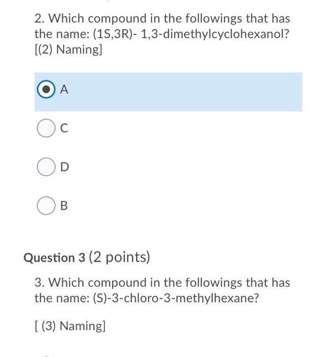 Solved 1) STRUCTURES AND NAMING: (1) Structure: OH OH OH HO | Chegg.com