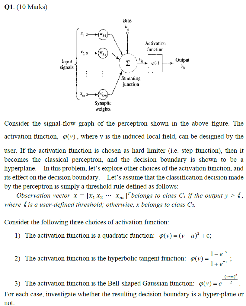 Solved Q1. (10 ﻿Marks)Consider the signal-flow graph of the | Chegg.com