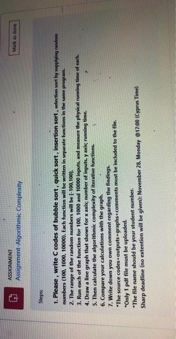 Solved Steps: 1. Please, write C codes of bubble sort, quick | Chegg.com