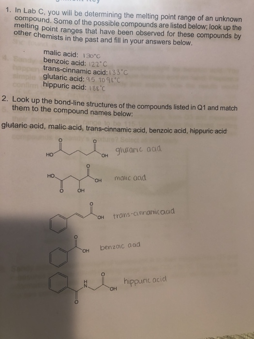 3. Sandy Student finds a small sample leftover from a | Chegg.com