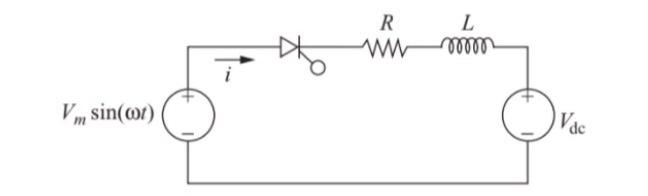 Solved A controlled half-wave rectifier has a 120 Vrms 60 Hz | Chegg.com