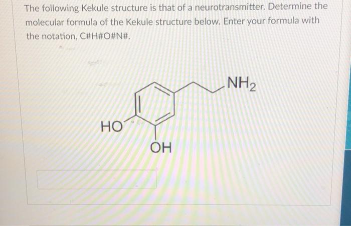 Solved The following Kekule structure is that of a | Chegg.com