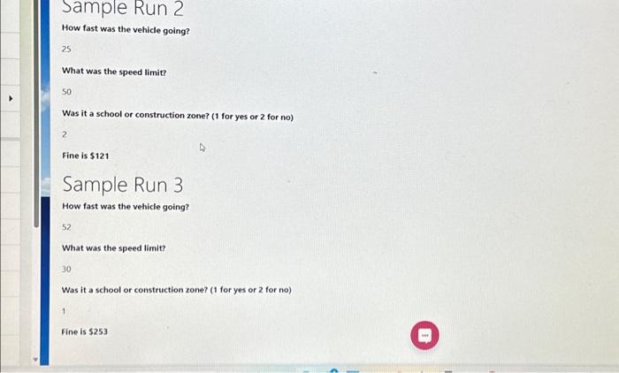 Solved Speeding tickets In this assignment you will ask the | Chegg.com