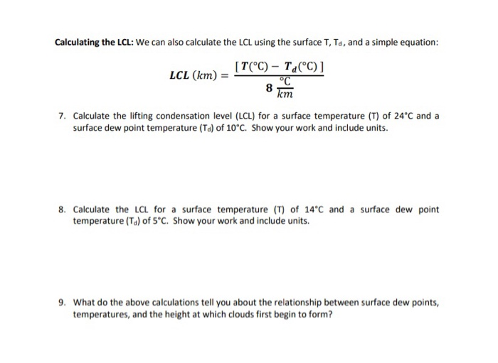 Solved Calculating the LCL: We can also calculate the LCL | Chegg.com