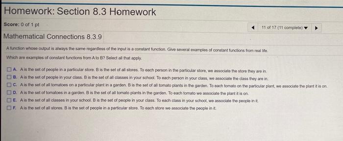 Solved Homework Section 8 3 Homework Score 0 Of 1 Pt 11 Of