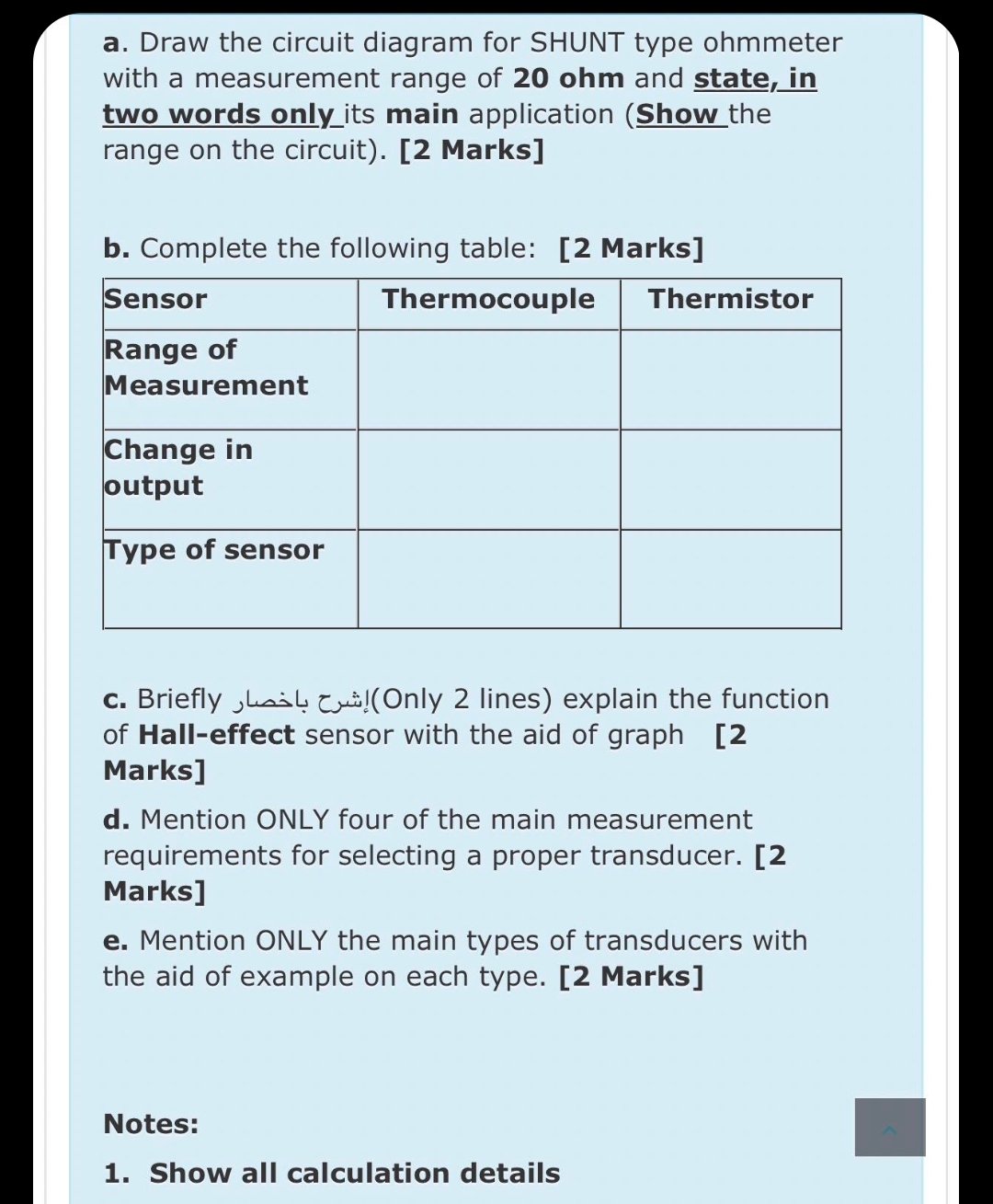 Solved a. ﻿Draw the circuit diagram for SHUNT type ohmmeter | Chegg.com