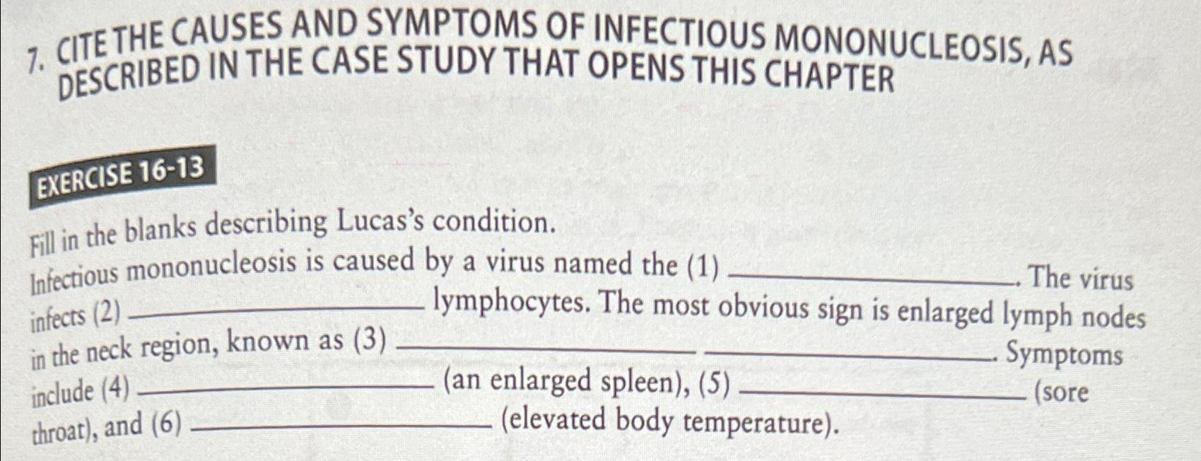 Solved Disease in Context Revisited: Lucas's | Chegg.com
