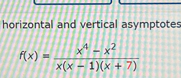 Solved horizontal and vertical | Chegg.com
