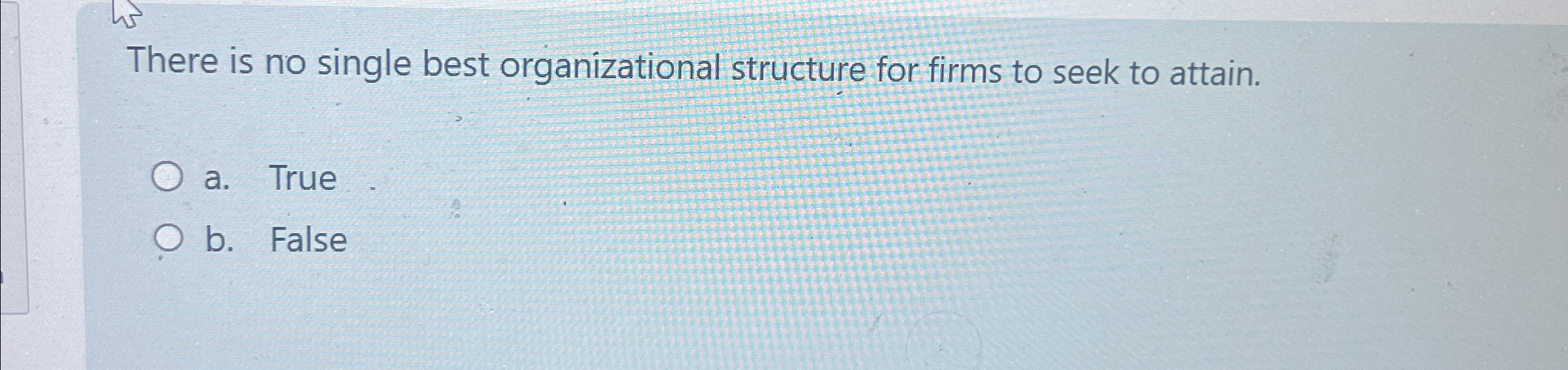 Solved There is no single best organizational structure for | Chegg.com