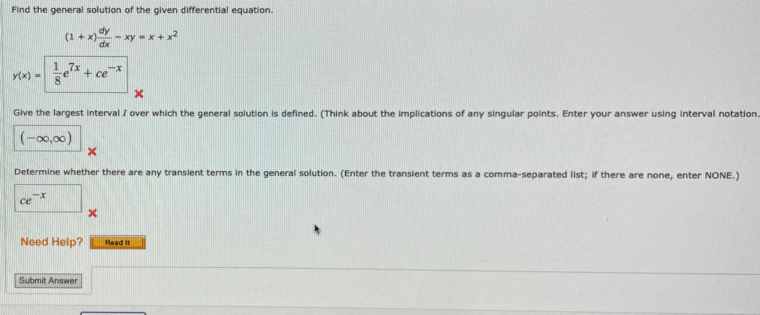Solved Find the general solution of the given differential | Chegg.com