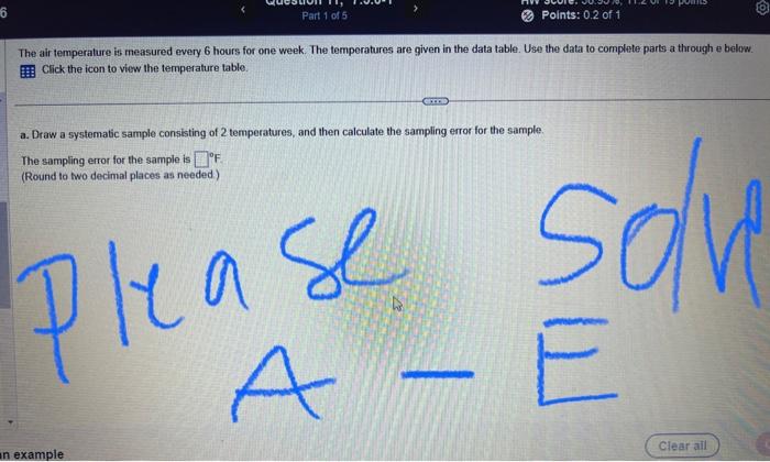 Solved HW6 - Q11 Please solve parts A through E. I included | Chegg.com