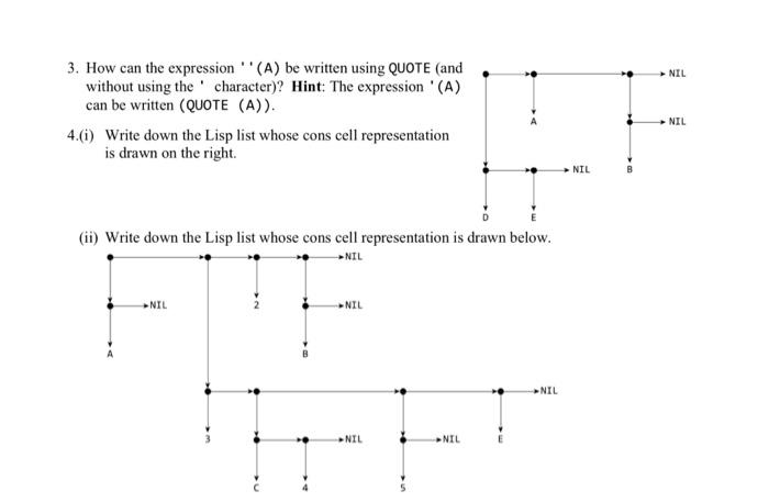 Solved 3. How can the expression ' ' (A) be written using | Chegg.com