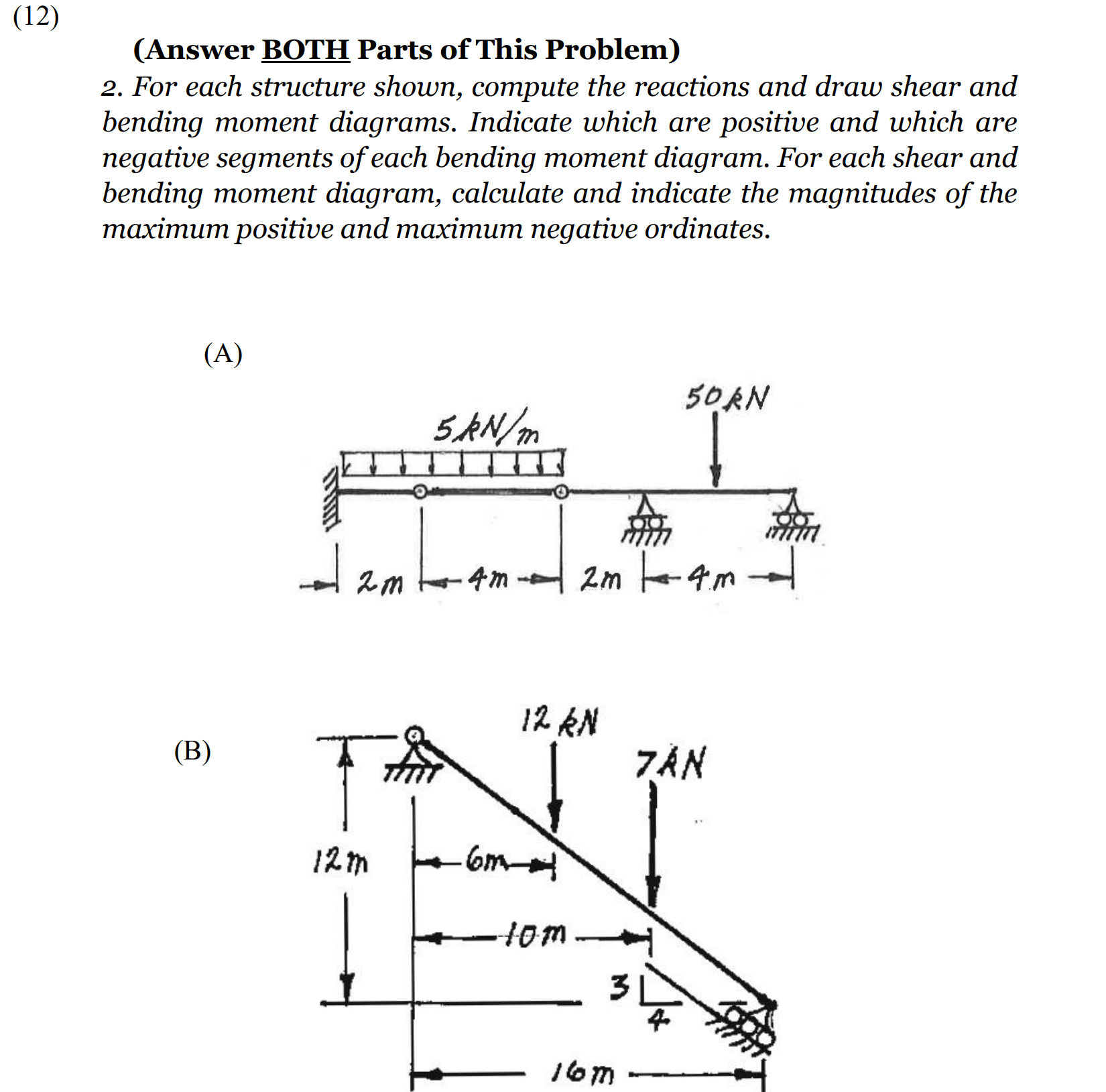 Solved (Answer BOTH Parts of This Problem)For each structure | Chegg.com