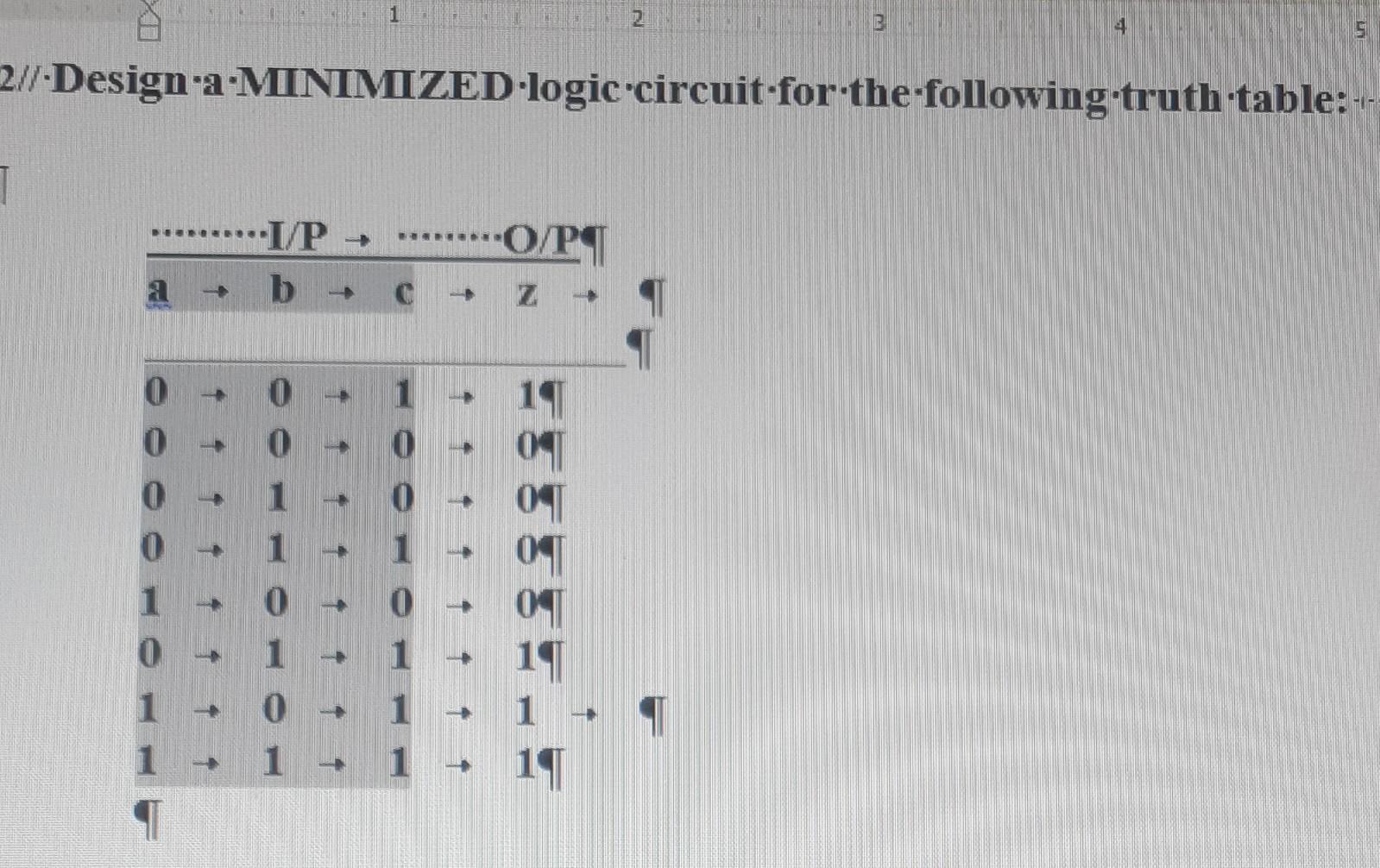 Solved 22 2//-Design-a-MINIMIZED logic | Chegg.com