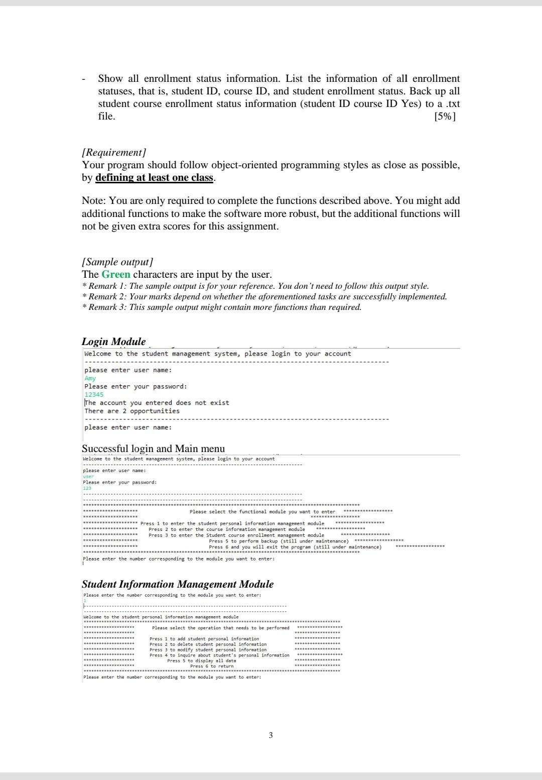 Solved CS2360 Java Programming: Assignment 3 [Due Date: | Chegg.com