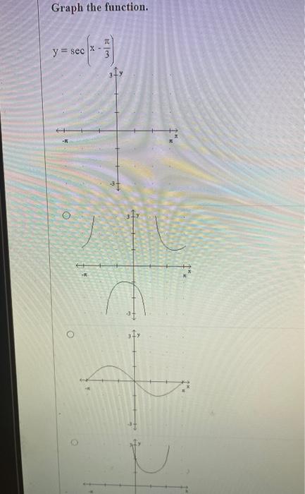 Solved Match the function with its graph. 1) y=sin2x 2) | Chegg.com