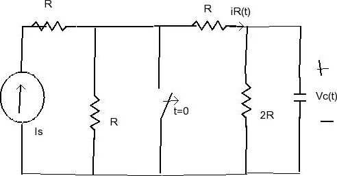 Solved Find and sketch Vc(t) and iR (t) in the following | Chegg.com