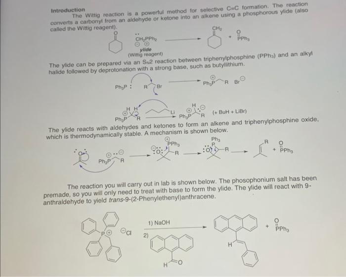 Solved Do you really form the trans isomer? Measure the | Chegg.com