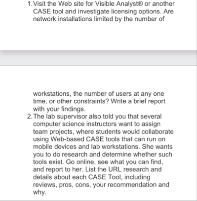 Solved Visit the Web site for Visible Analyst® ﻿or another | Chegg.com