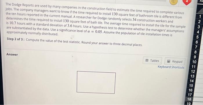 Solved The Dodge Reports are used by many companies in the | Chegg.com
