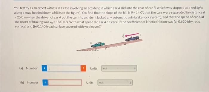 Solved You testify as an expert witness in a case involving | Chegg.com