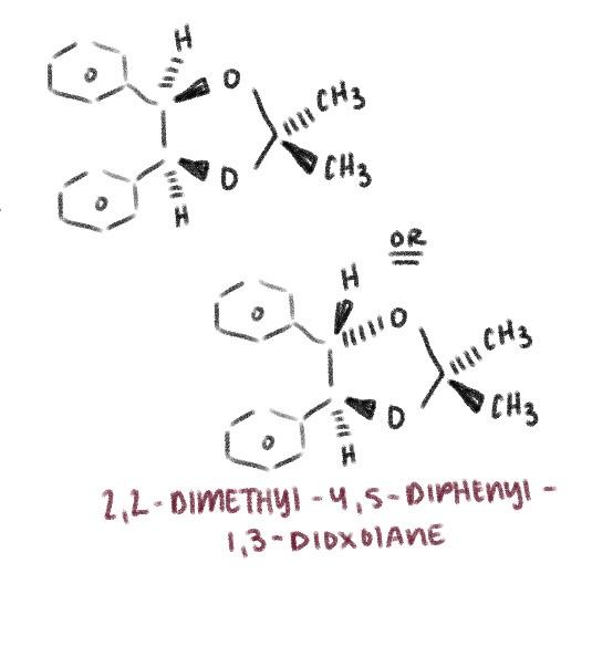 Solved 2,2-DImETHYI - 4,5-DIPHENYI 1,3-DIDxUIAnE | Chegg.com