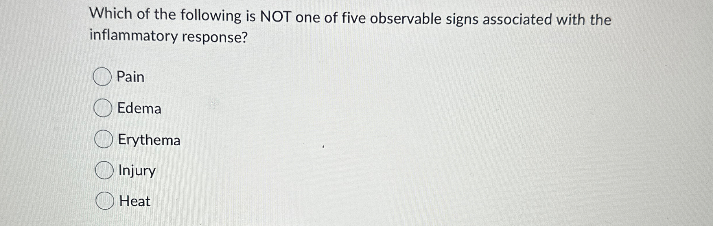 Solved Which of the following is NOT one of five observable | Chegg.com