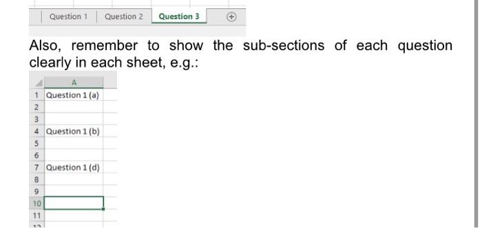 Please do the following questions on excel (look at | Chegg.com