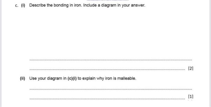 Solved 3. Iron is extracted from its ore using coke in a | Chegg.com
