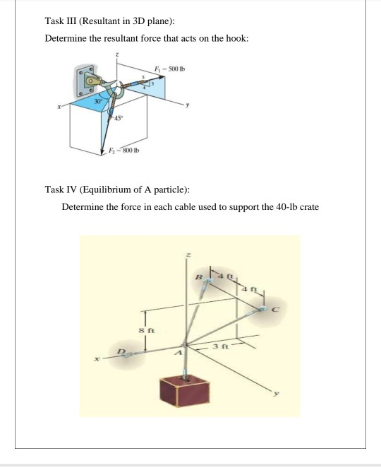 Solved Worksheet 3 Task I Resultant Force In 2d Plane If