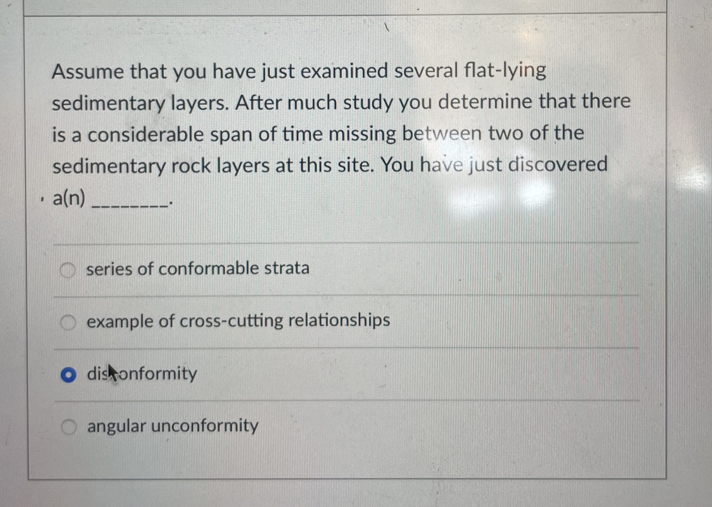 Solved Assume that you have just examined several flat-lying | Chegg.com