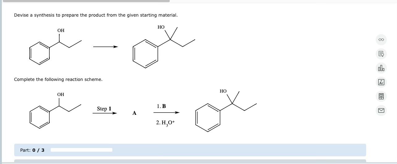 Solved devise a synthesis to prepare the product from the | Chegg.com