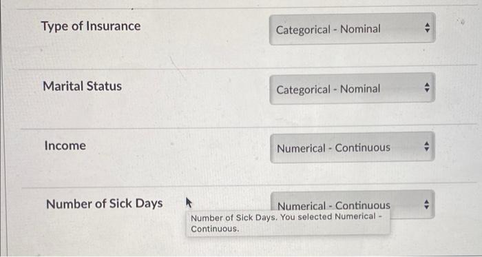 Solved Is is the variable categorical or numerical? | Chegg.com