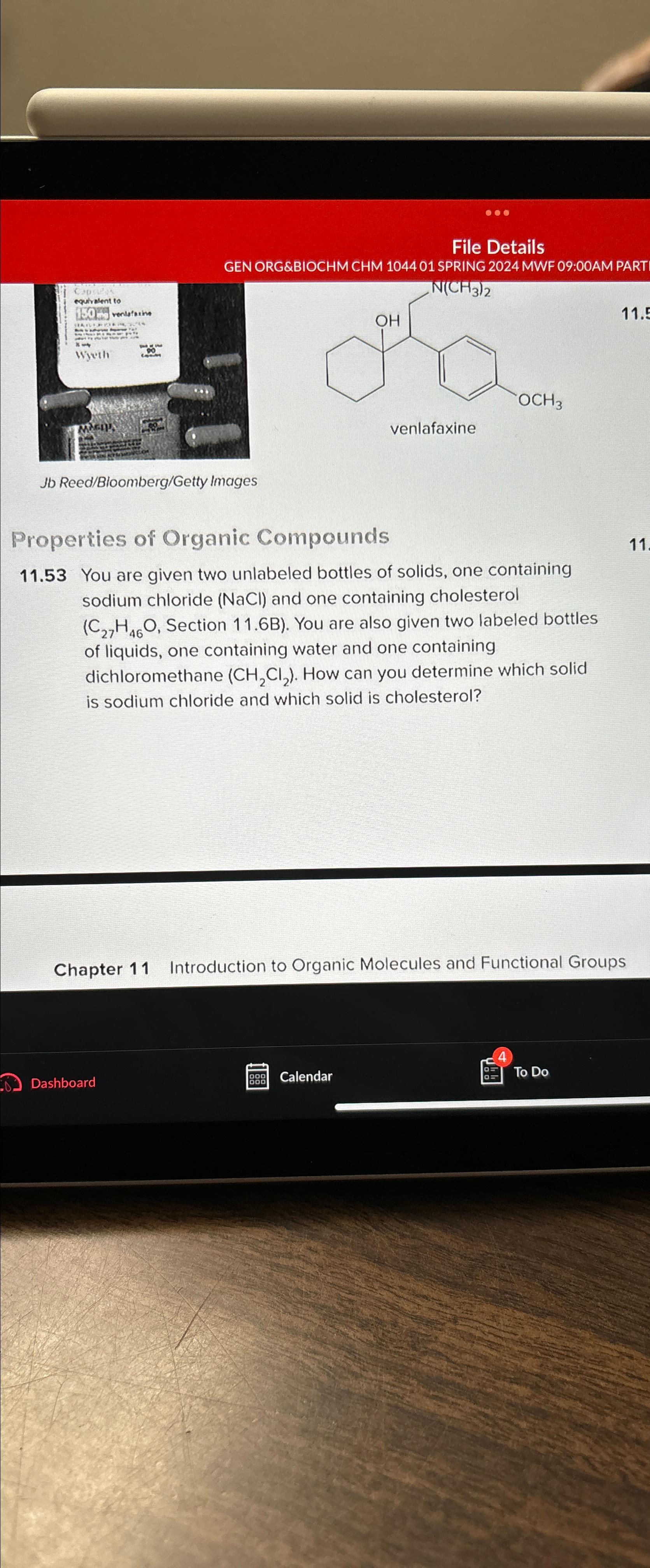 Solved File Details\\nGEN ORG&BIOCHM CHM 104401 SPRING 2024 | Chegg.com