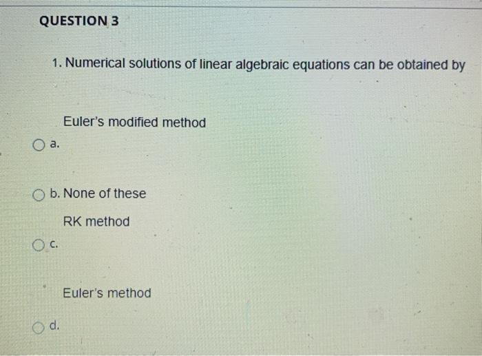 Solved QUESTION 1 find the maximum Norm (Norm Infinity) of | Chegg.com