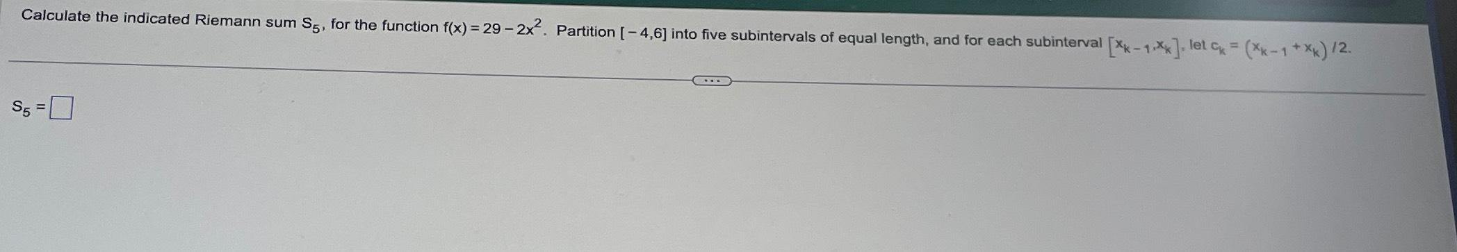 Solved S5= | Chegg.com