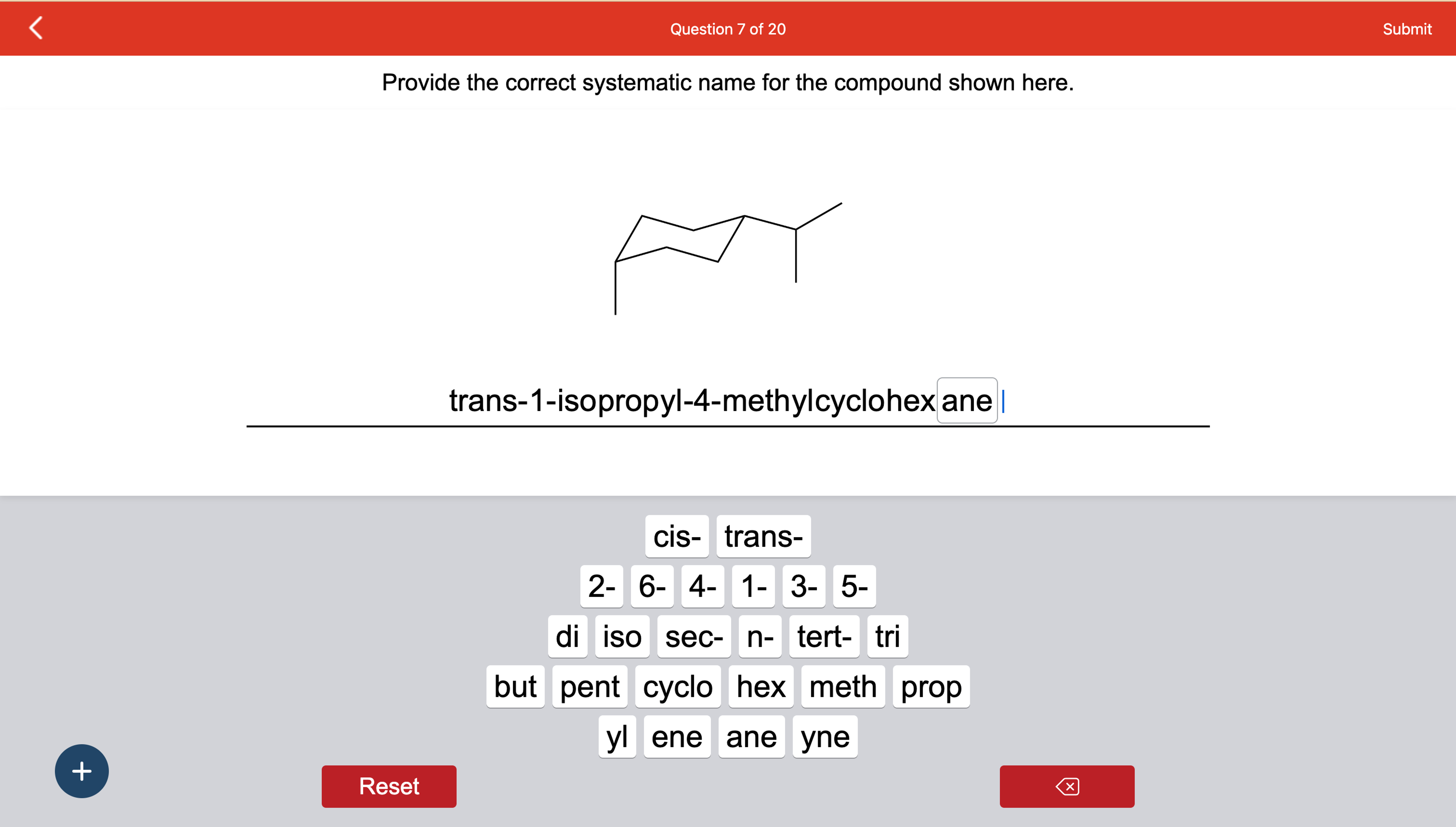Solved Provide the correct systematic name for the compound | Chegg.com