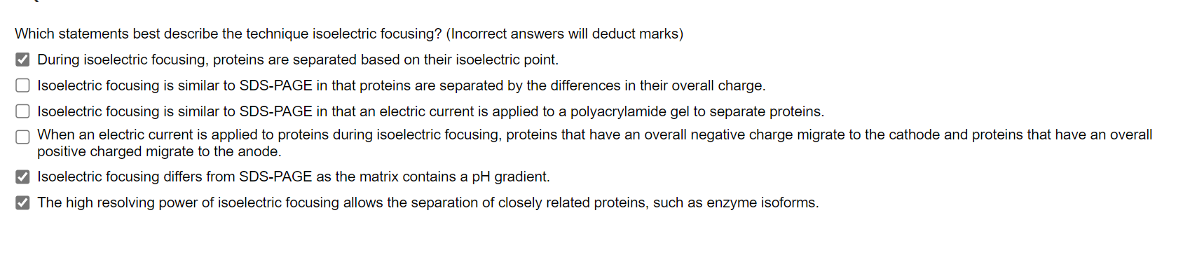 Solved Which statements best describe the technique | Chegg.com