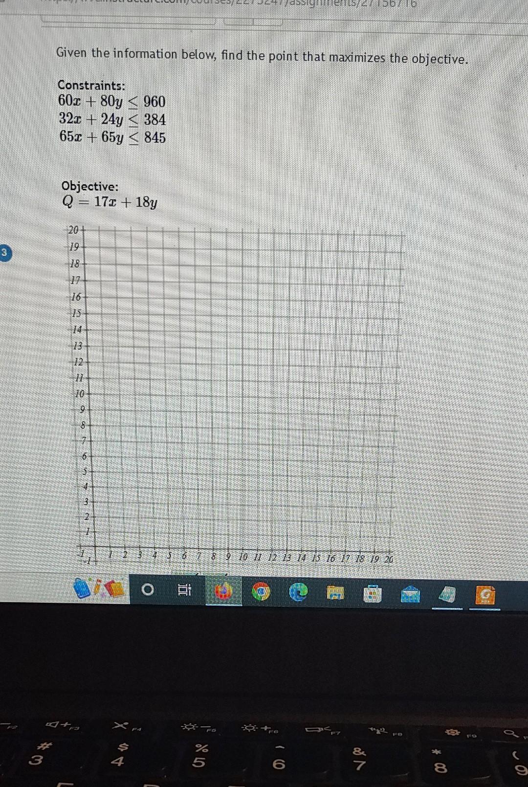 Solved given the information below find the point that | Chegg.com
