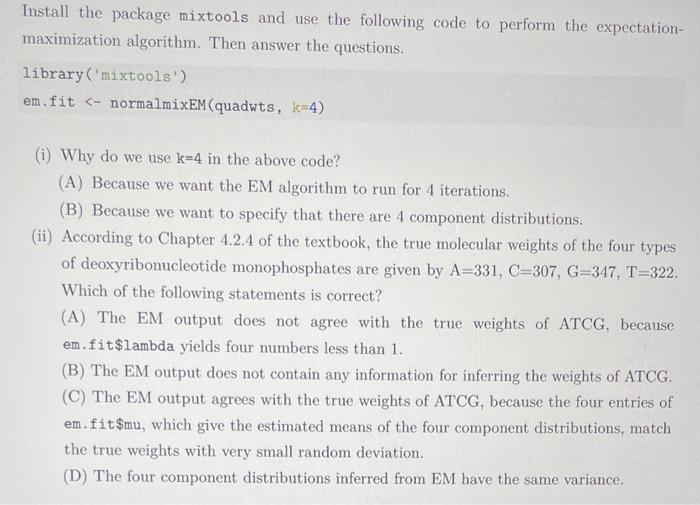 Solved 1. In an experiment we measure the molecular weights | Chegg.com