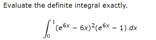 Solved Evaluate the definite integral | Chegg.com